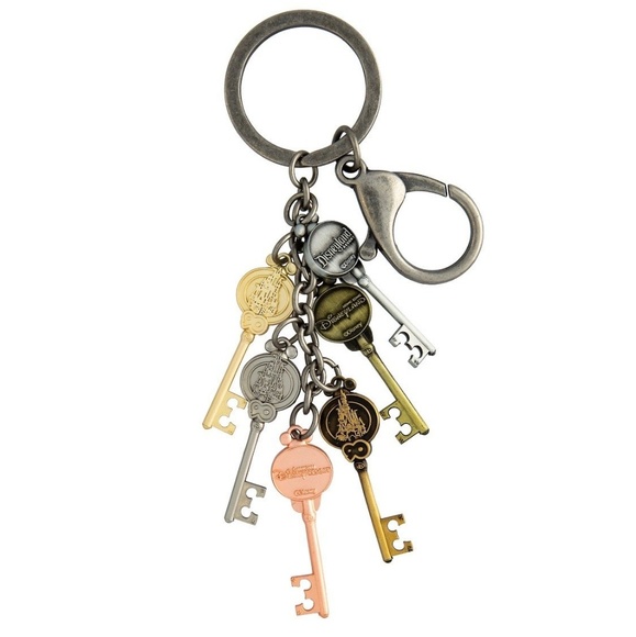 Disney | Accessories | Disney Parks Mickeys 9th All Castle Keys ...
